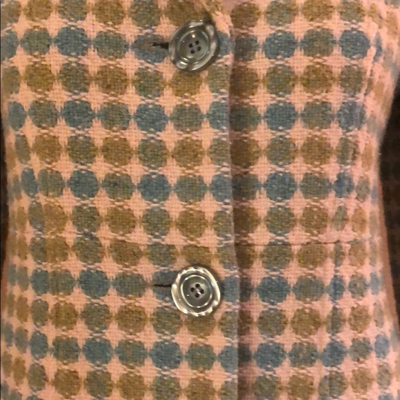 Jonathan Michael | Jackets & Coats | Jonathan Michael Polka Dot Wool ...